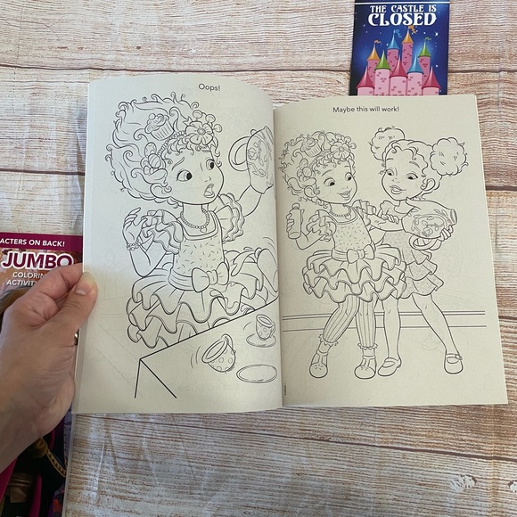 Bendon | Toys | Set Of 7 New Coloring And Activity Book Frozen Tangled ...